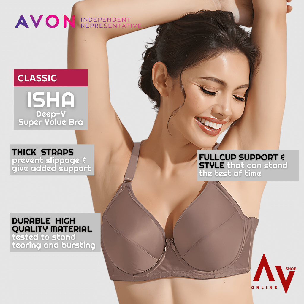 AVON Classic Isha Underwire Full Cup Bra | Shopee Philippines