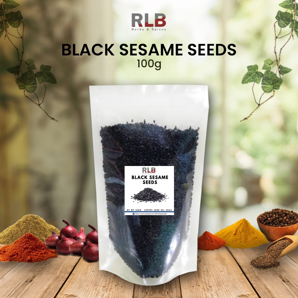 100 grams Black Sesame Seeds Filled with Antioxidant Kitchen ...