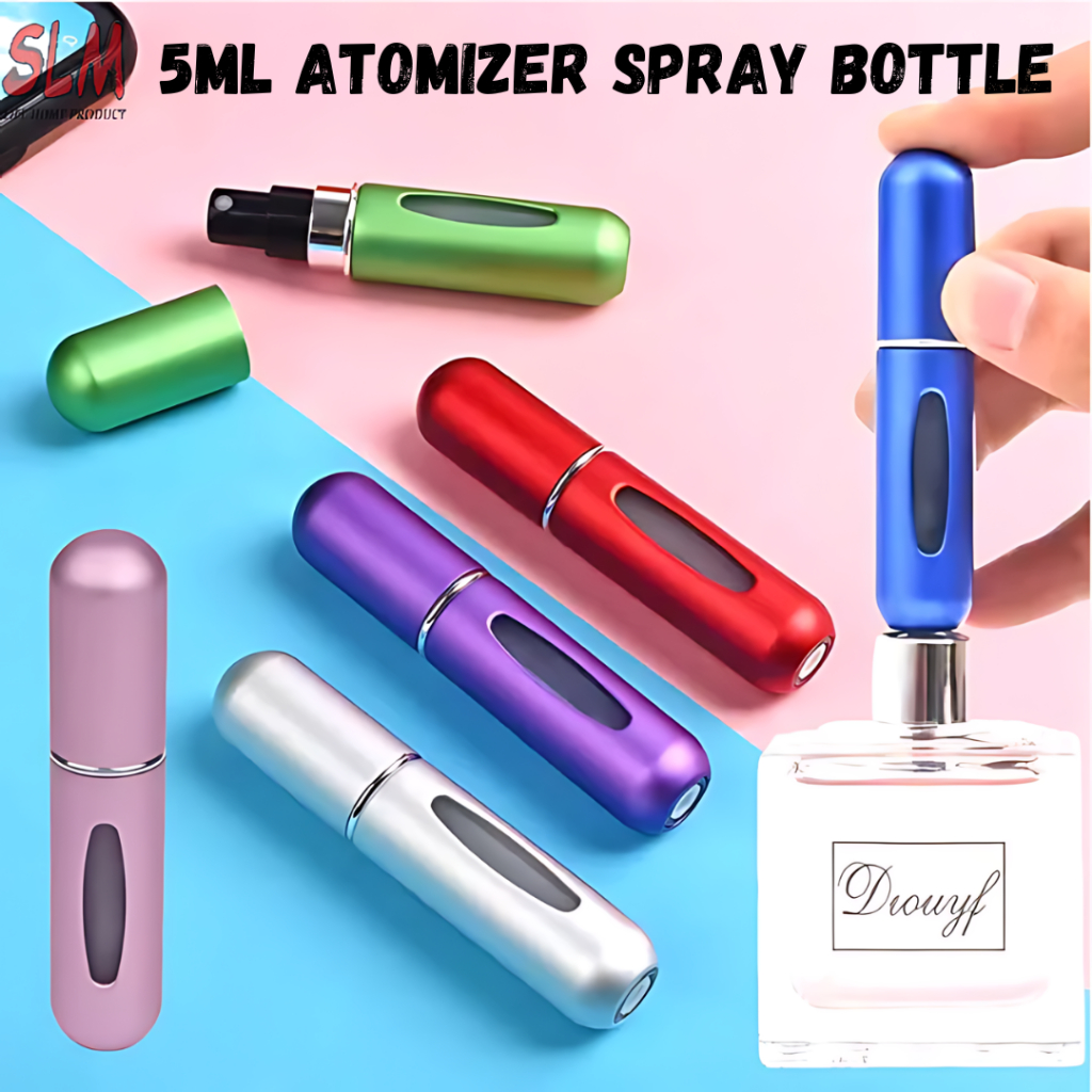 SLM Mini Pocket Size Perfume Atomizer Refillable Portable Travel Spray ...