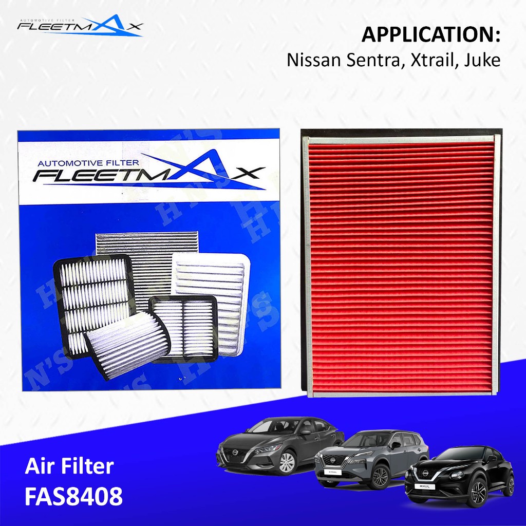 Fleetmax Air Filter FAS8408 for Nissan Sentra B14 ( ALL ) 1995 - 1999 ...