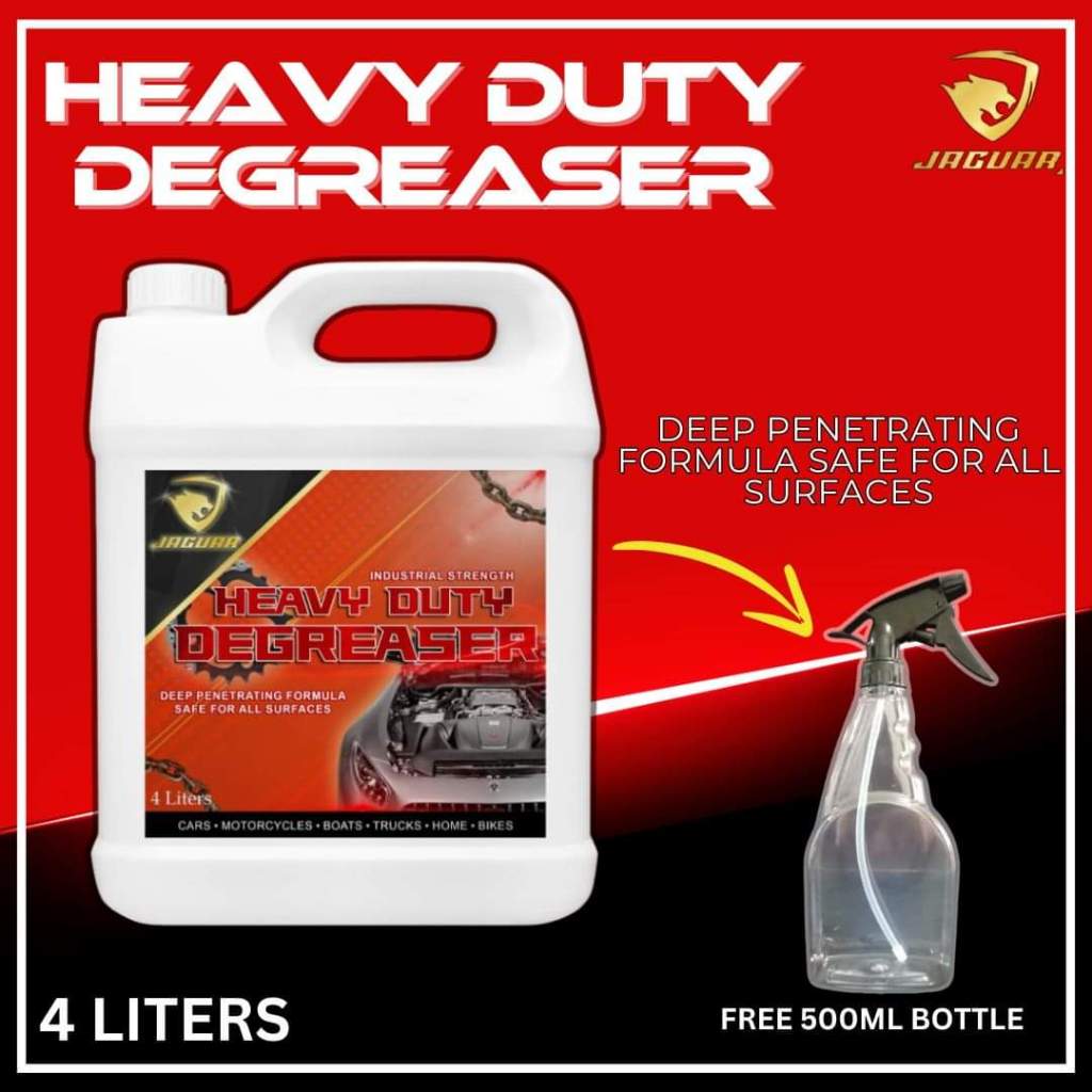 1GAL Jaguar Degreaser -Industrial strength degreaser (HEAVY DUTY -water ...