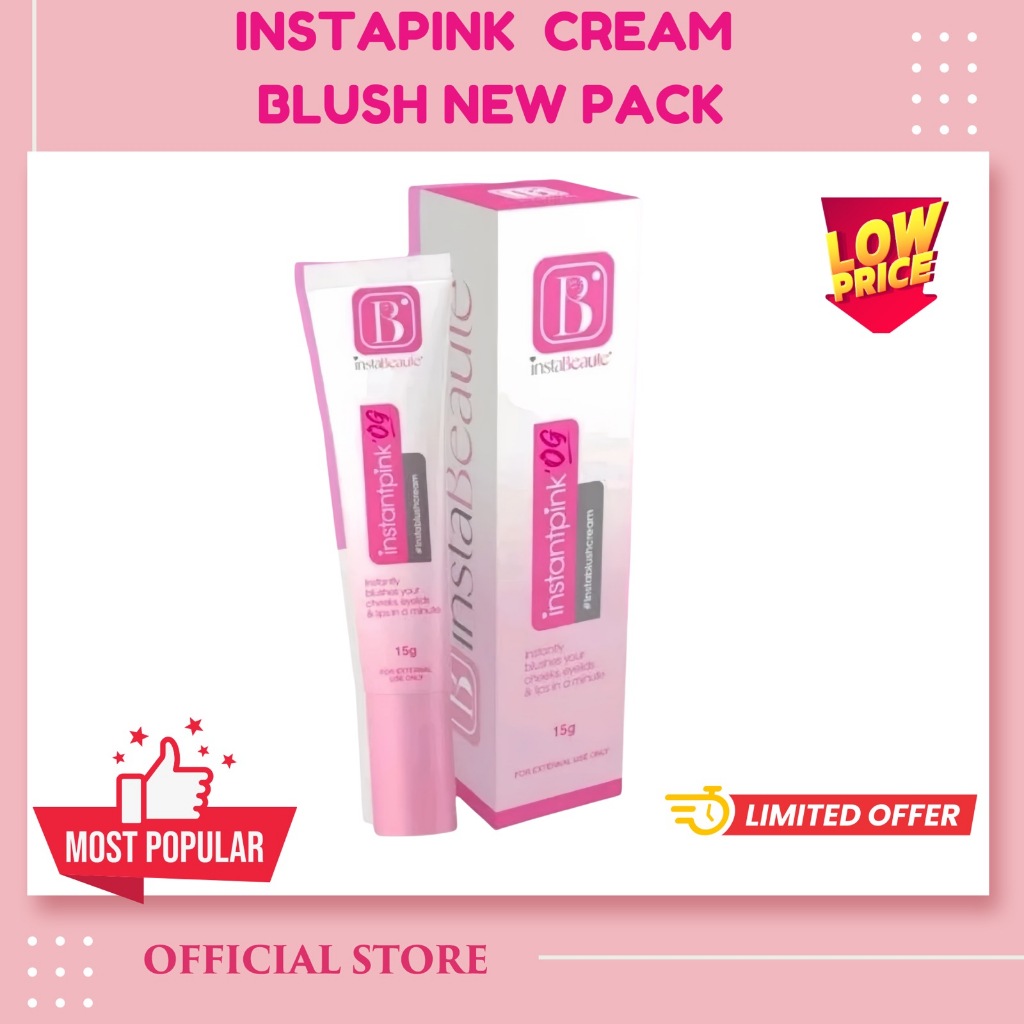 INSTABEAUTE | INSTA PINK Instantly blushes cheeks, eyelids And lips ...