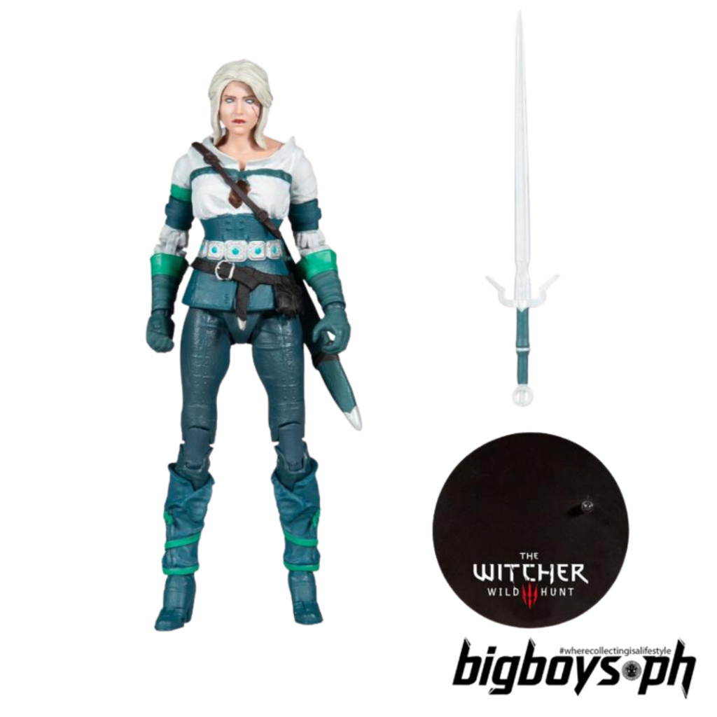 McFarlane The Witcher 3 Wild Hunt Ciri Elder Blood Eyes Action Figure ...