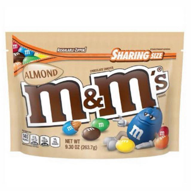 M&M's Almond Chocolate Candy Sharing Size 263g | Shopee Philippines