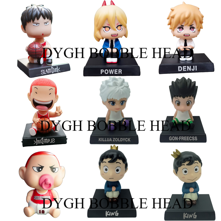 BOBBLE HEAD ANIME ASSORTED CHARACTER | Shopee Philippines