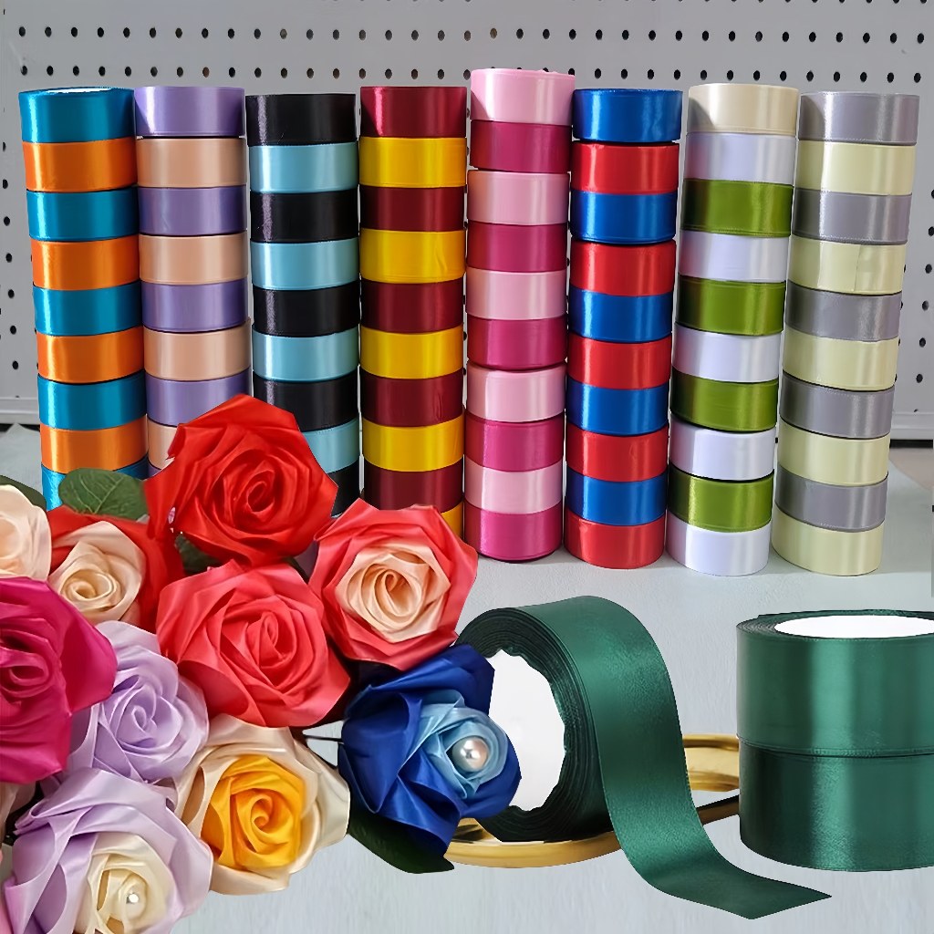 SURE 4CM 25Yards/Roll 4cm ribbon, satin ribbon, decorative ribbon, gift ...