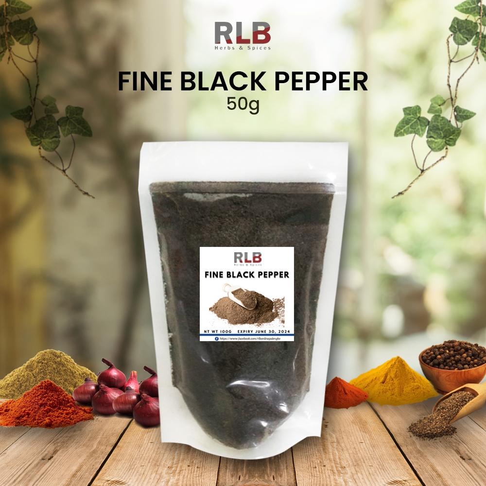 50 grams Fine Black Pepper Pamintang Pino Condiments Kitchen Seasonings ...