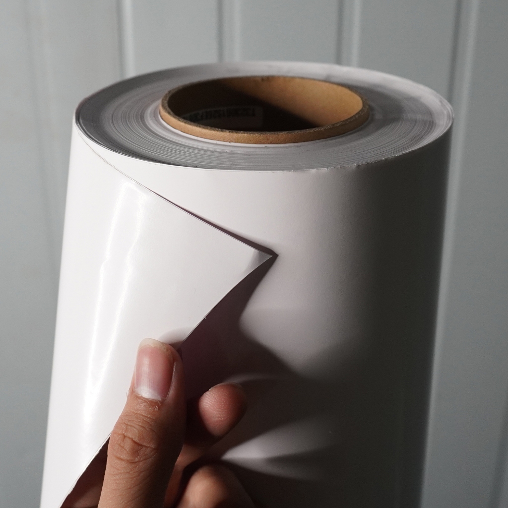 DPS Tickee TK80 Vinyl Sticker Roll label sticker (Glossy 164ft x 3ft, 3 ...