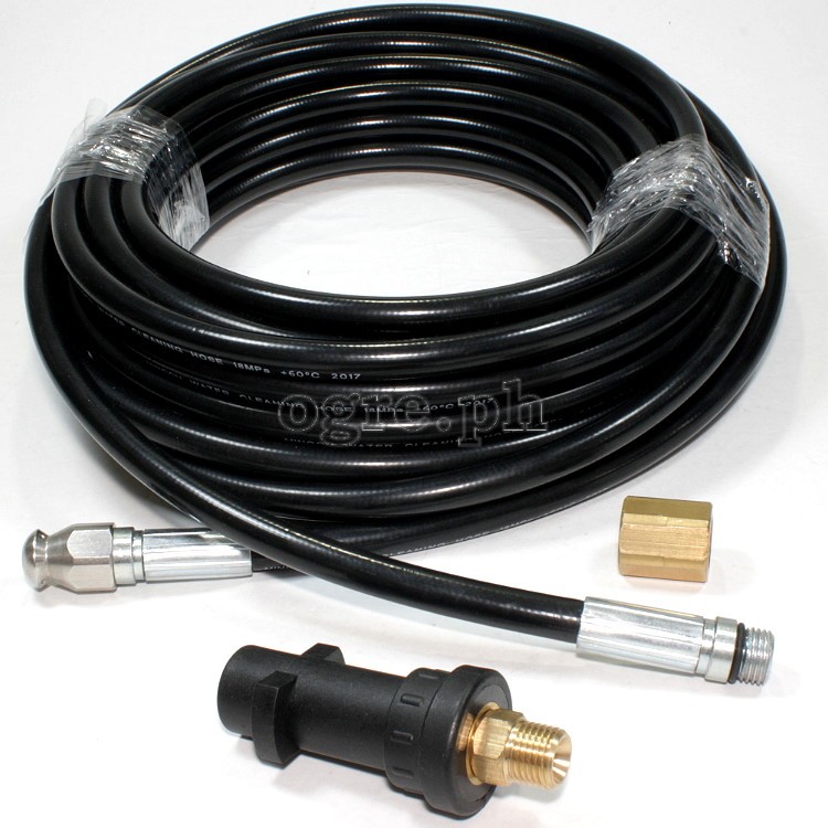 Orient Sewer / Drain Cleaning Hose with Polymer Adapter for Karcher K ...