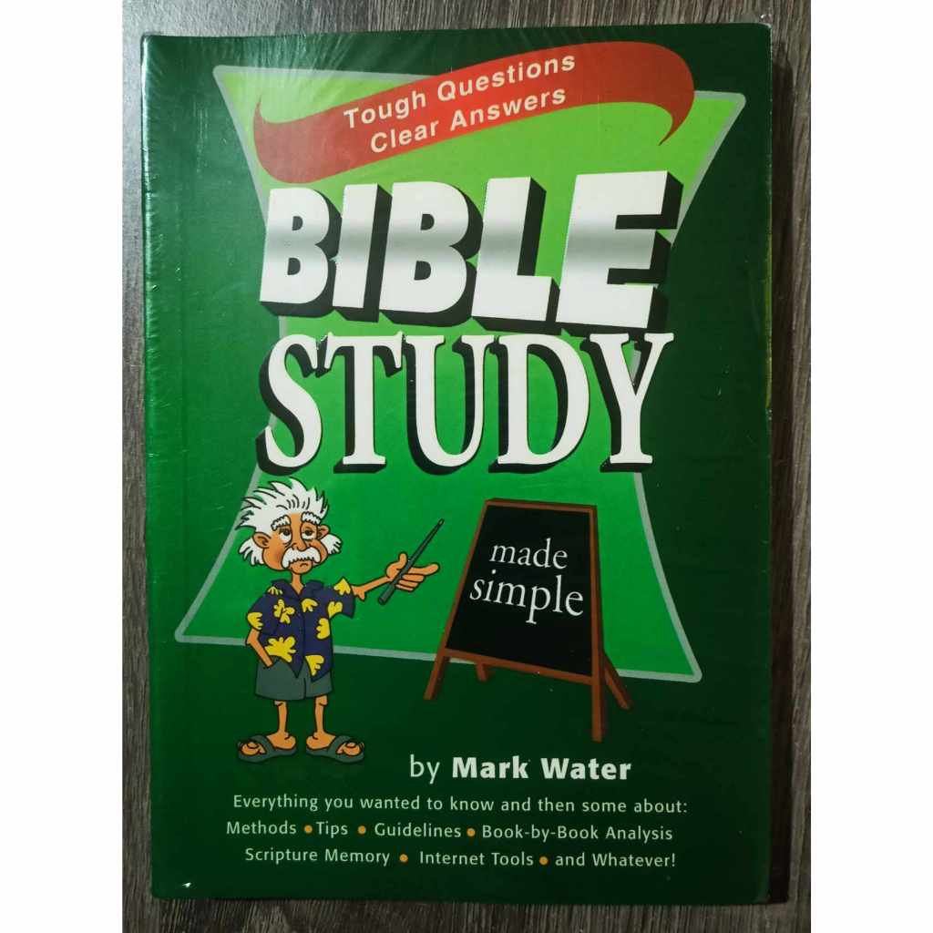 Bible Study Made Simple by Mark Water | Shopee Philippines