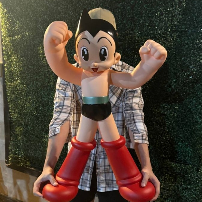 Astroboy Astro Boy Mighty Atom Anime Figurine Statue like Life Size ...