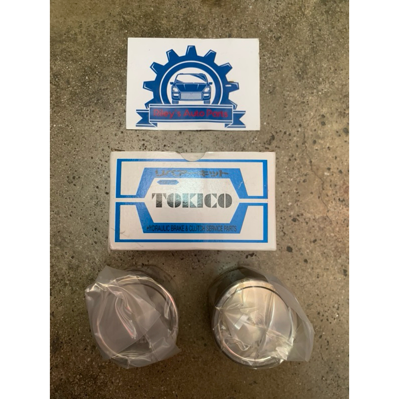 TOKICO BRAKE CALIPER PISTON FRONT SET(2pcs)53.8mm HONDA CIVIC DIMENSION ...