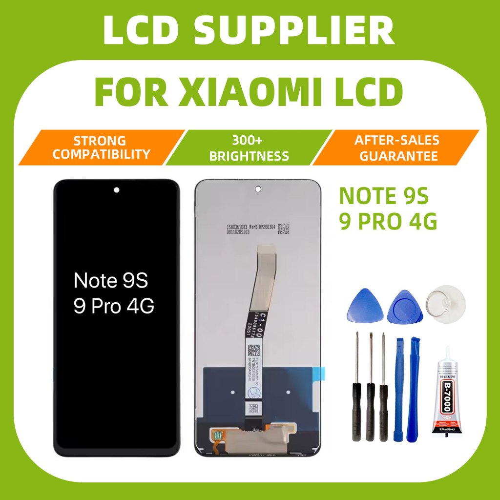 Xiaomi Redmi Note 9S / Note 9pro 4G LCD Original Display Touch Screen ...