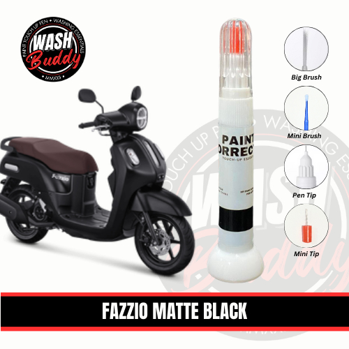 Fazzio Matte Black Touch Up (Paint Correct) | Shopee Philippines