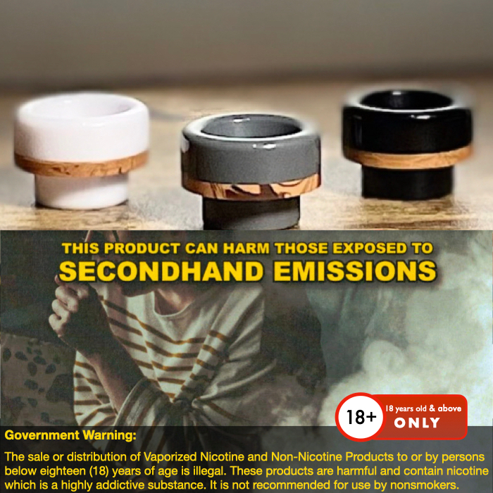 810 Drip Tip Hybrid Resin Stabwood Design Tips for RDA RTA Zeus ...