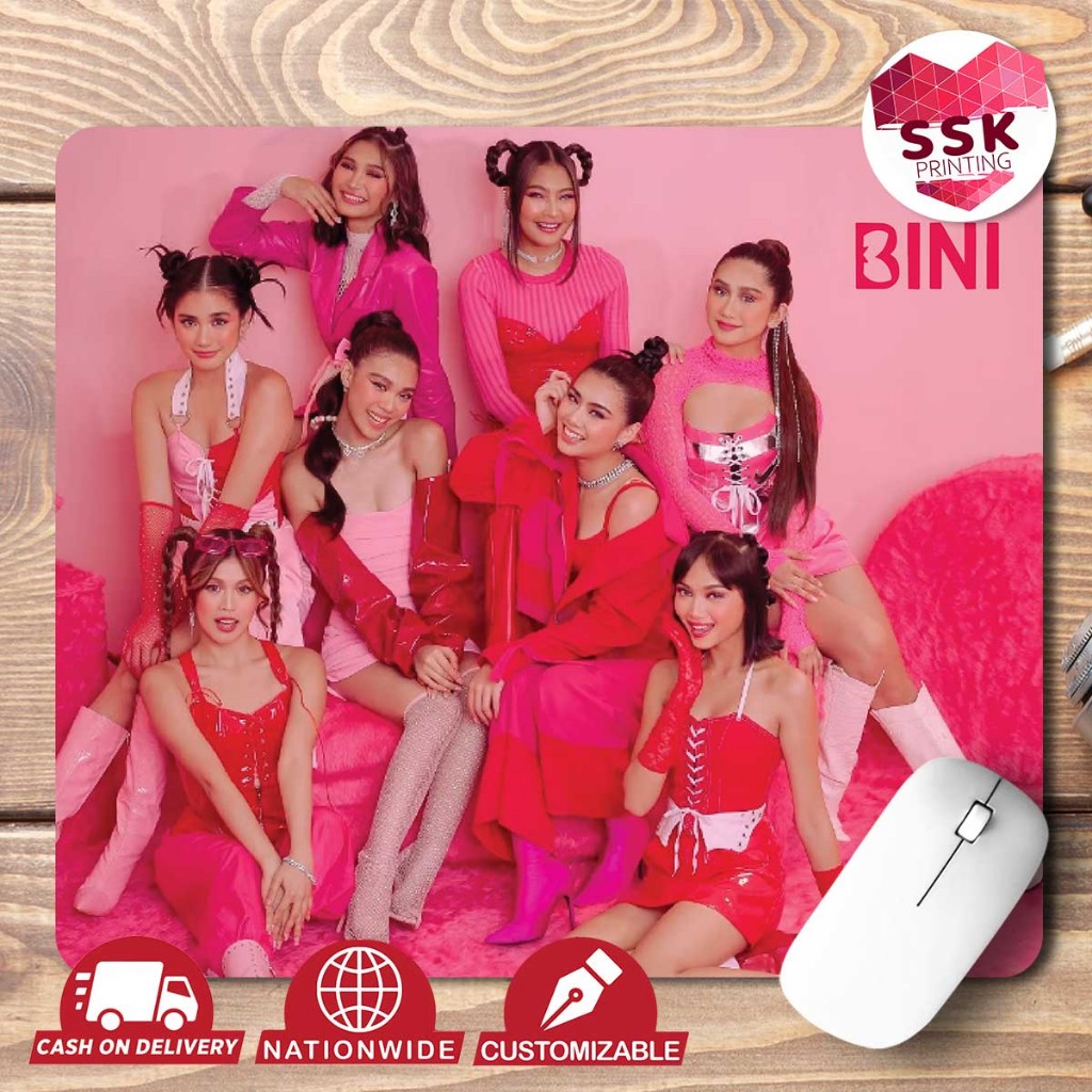 Bini Girl Group Design Mousepads | 5 MM | Shopee Philippines