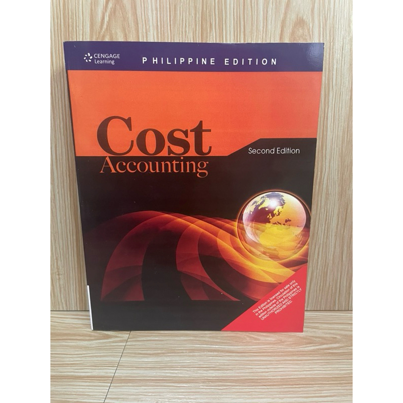COST ACCOUNTING Second Edition Philippine Edition by Cecily A. Raiborn ...