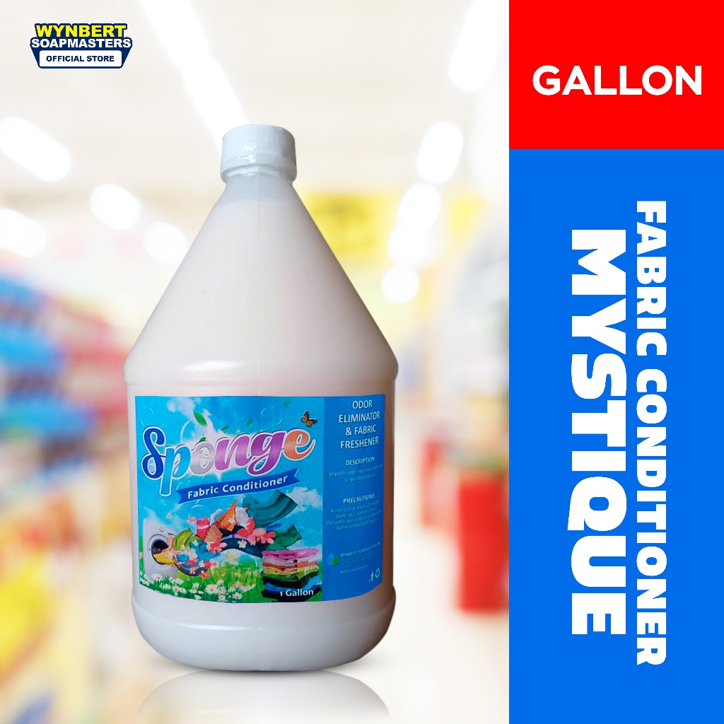 SPONGE Mystique Fabric Conditioner "FabCon" - 1 Gallon by Wynbert ...