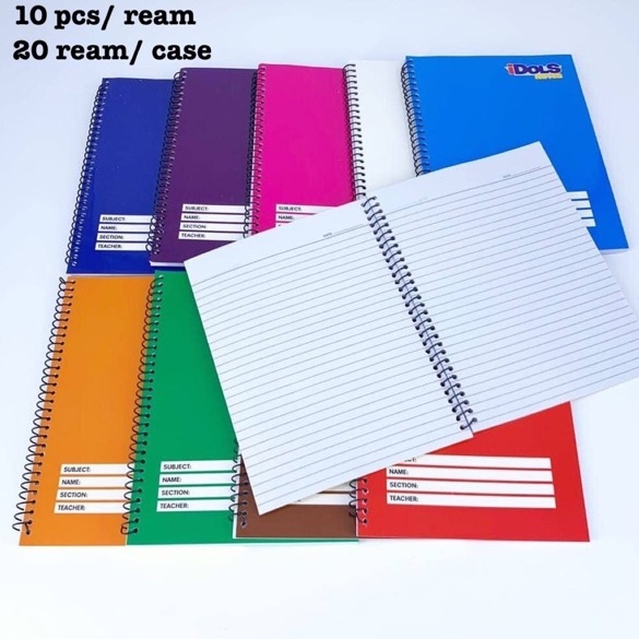 School Notebook With Cover And Without Cover 10PCS Per Ream(80leaves ...