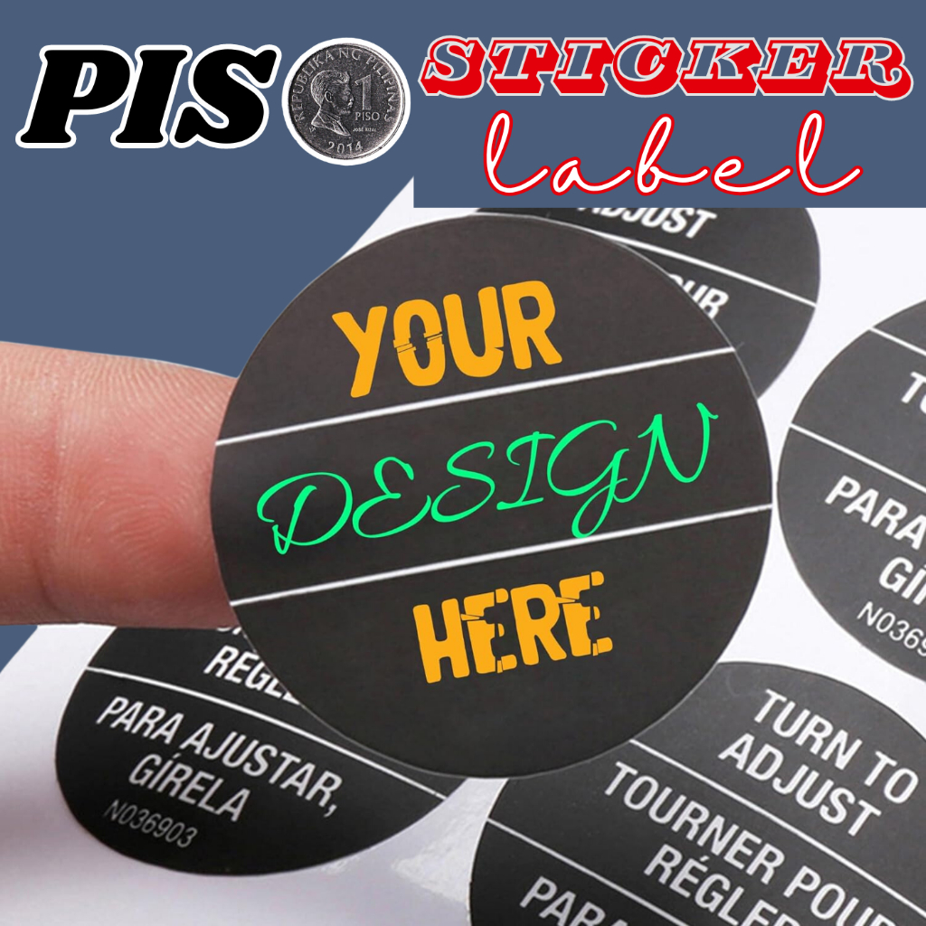 1 Piso Sticker | Sticker Label | Affordable Label Sticker| Product ...