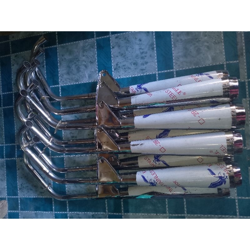 Skygo 125/150 version 2 chicken pipe stainless | Shopee Philippines