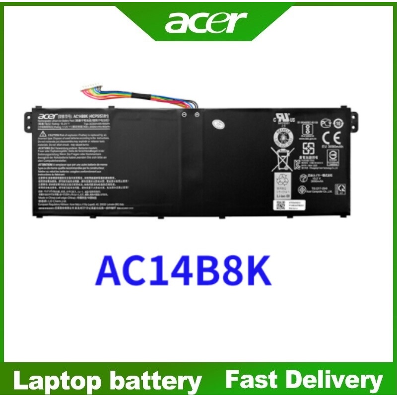 Acer AC14B8K AC14B3K AC14B7K A515-52 E5-771 ES1-511 R13 V3-112P 4ICP5 ...