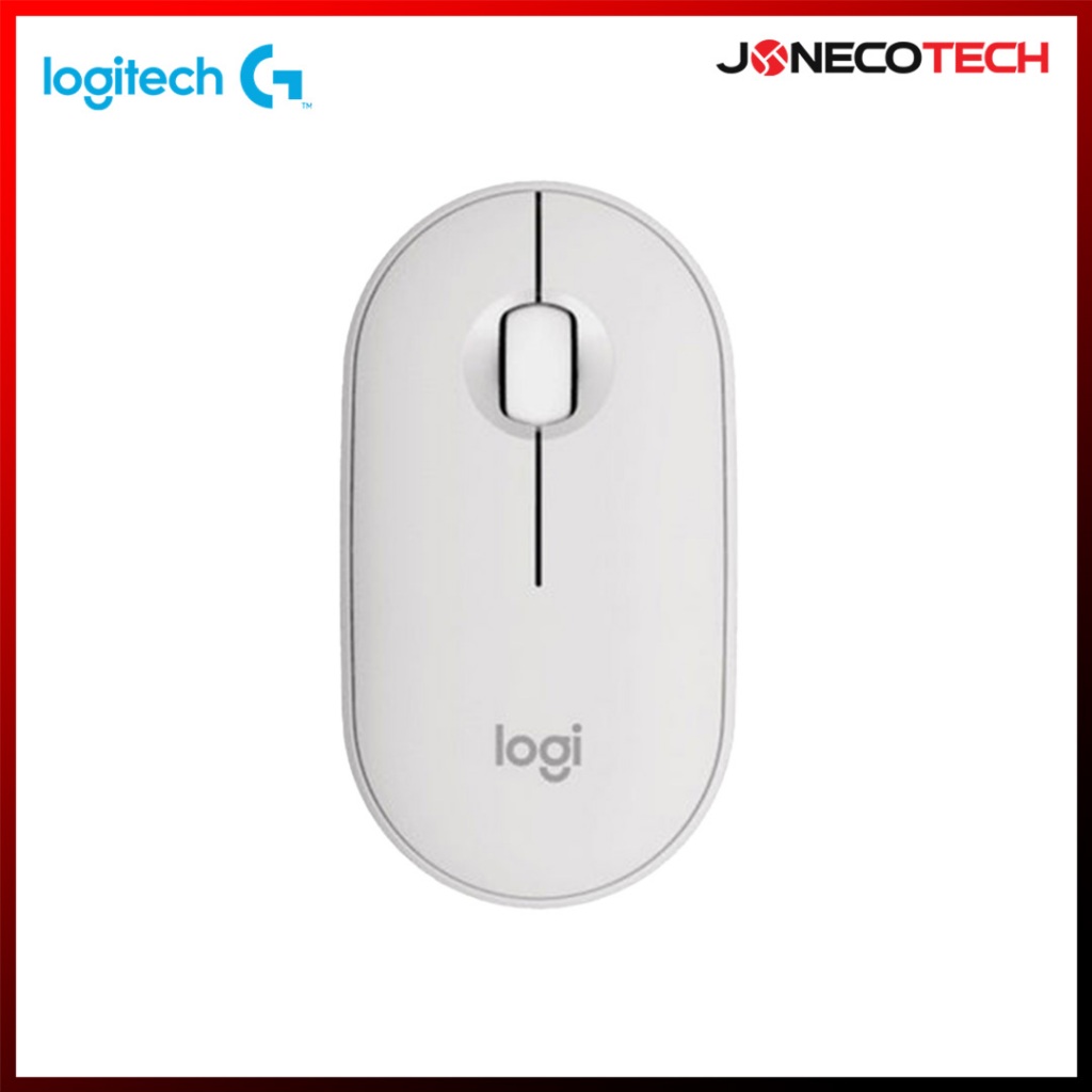 Logitech M350 Pebble Modern, Slim and Silent Bluetooth Wireless Mouse ...