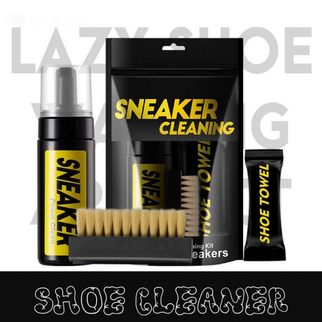 Shoe Cleaner Premium Foam Sneakers Dry Cleaning Kit With Sneaker Brush ...