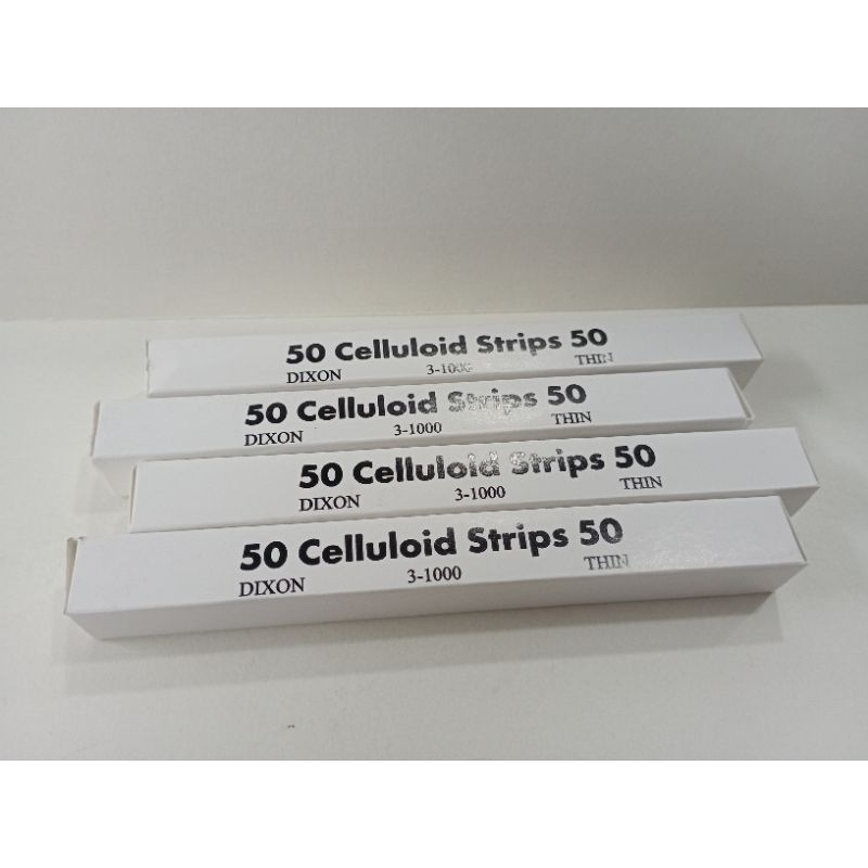 Celluloid Strips for Dental 50pcs (sold per box) | Shopee Philippines