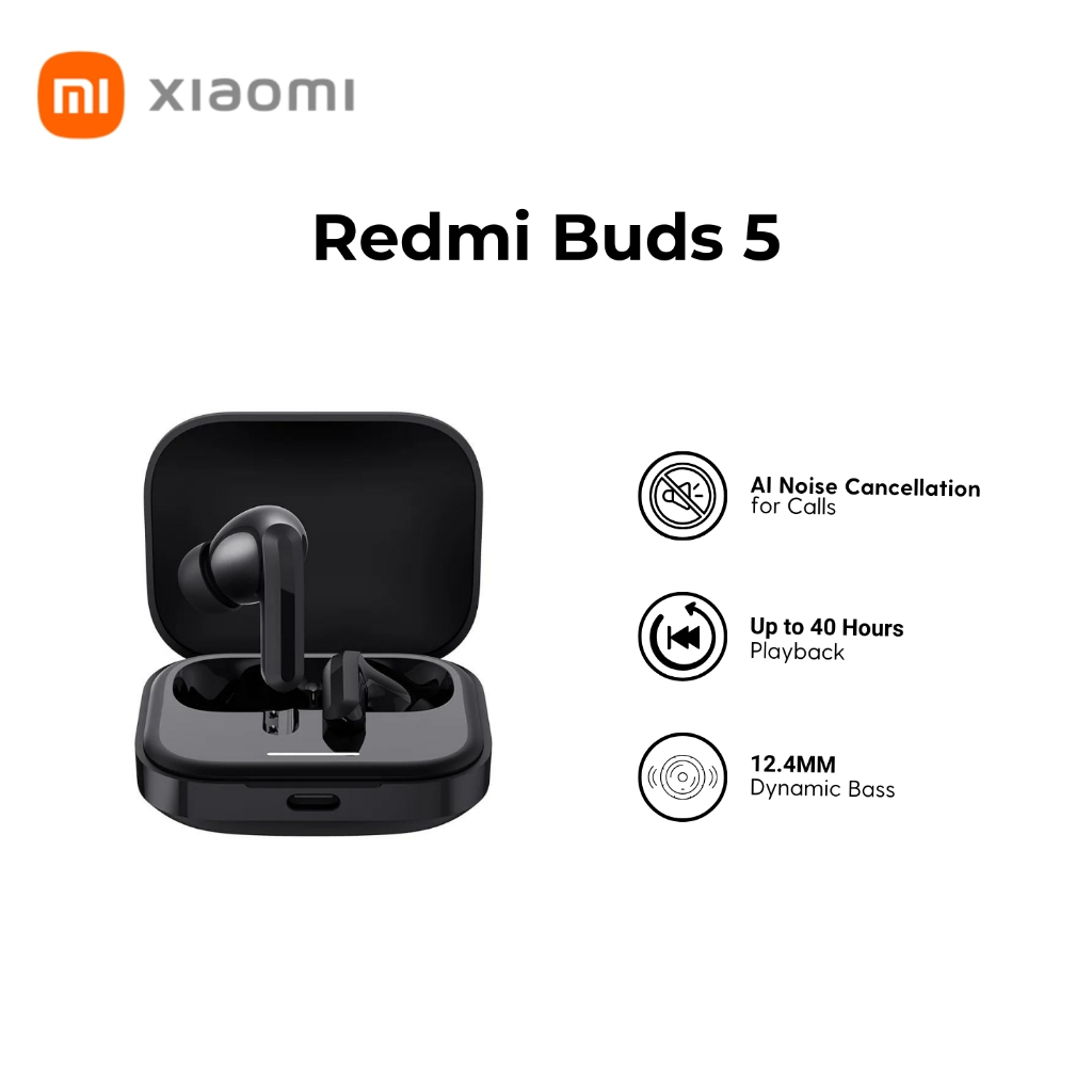 REDMI BUDS 5 | ULTIMATE HI-FI SOUND | SNUG FIT | Shopee Philippines