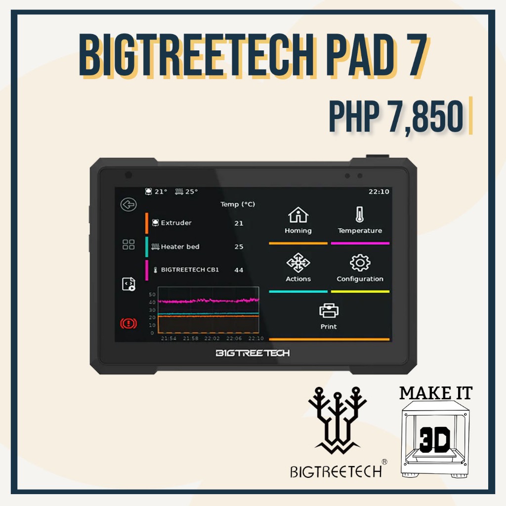 BigTreeTech Pad 7 with pre-installed CB1 core for running Klipper 3D ...
