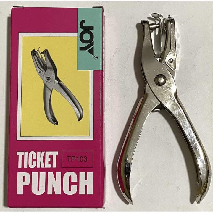 JOY TICKET PUNCHER 3MM METAL | Shopee Philippines