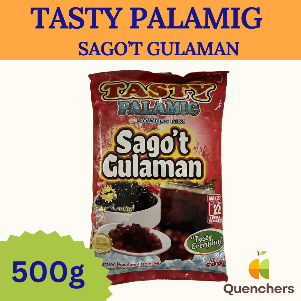 TASTY PALAMIG SAGO'T GULAMAN Flavored Powdered Drink Mix 500g | Shopee ...