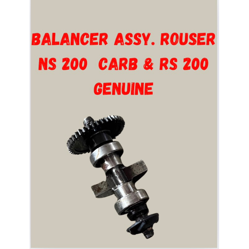 NS200 Carb RS200 BALANCER SET Secondhand Genuine | Shopee Philippines