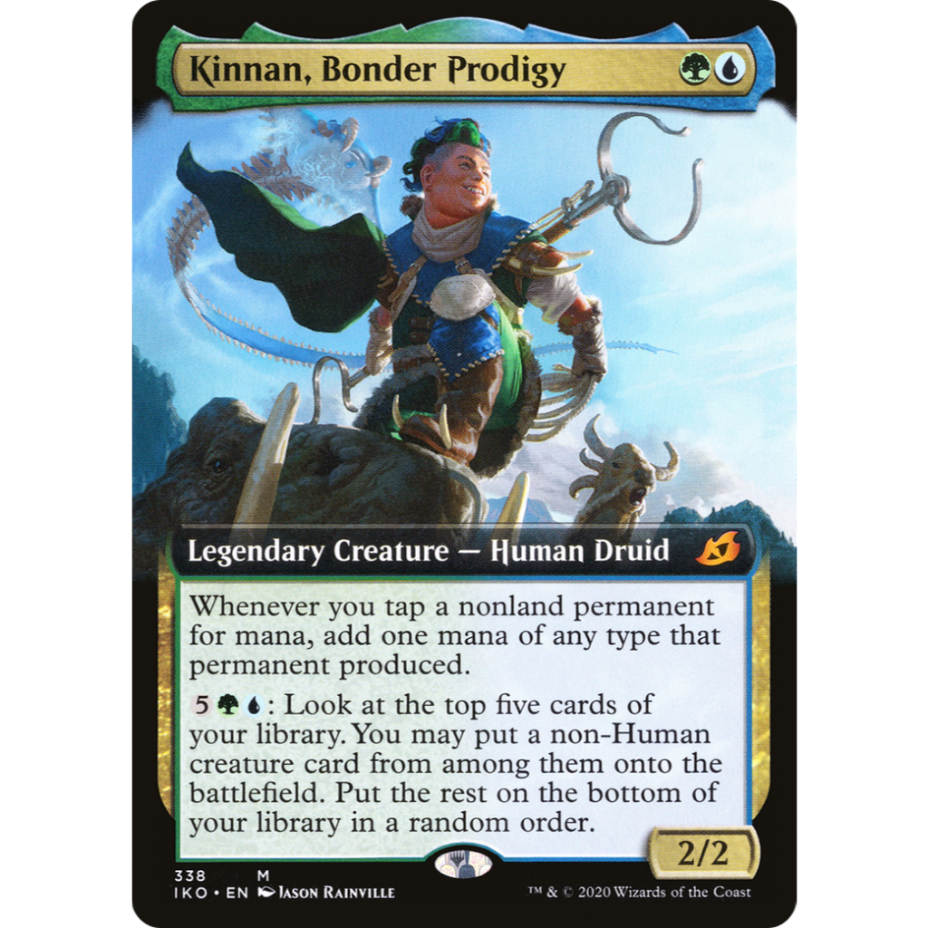 Kinnan Bonder Prodigy iko-338 Test Card Highest Rated Proxies Playtest ...
