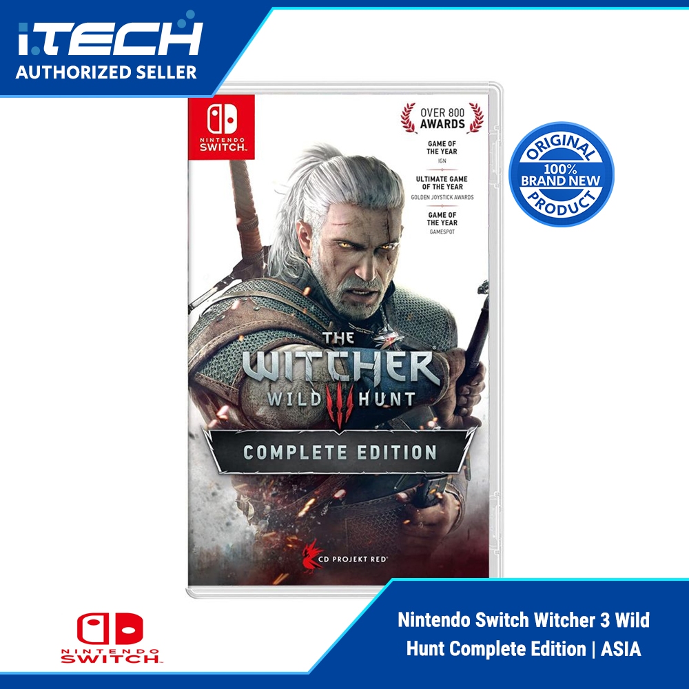 Nintendo Switch Witcher 3 Wild Hunt Complete Edition | ASIA | Shopee Philippines