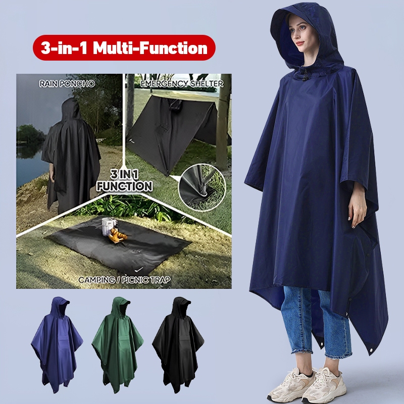 New Raincoat Poncho Makapal Kapote Rain Coat Motorcycle Bicycle Poncho ...