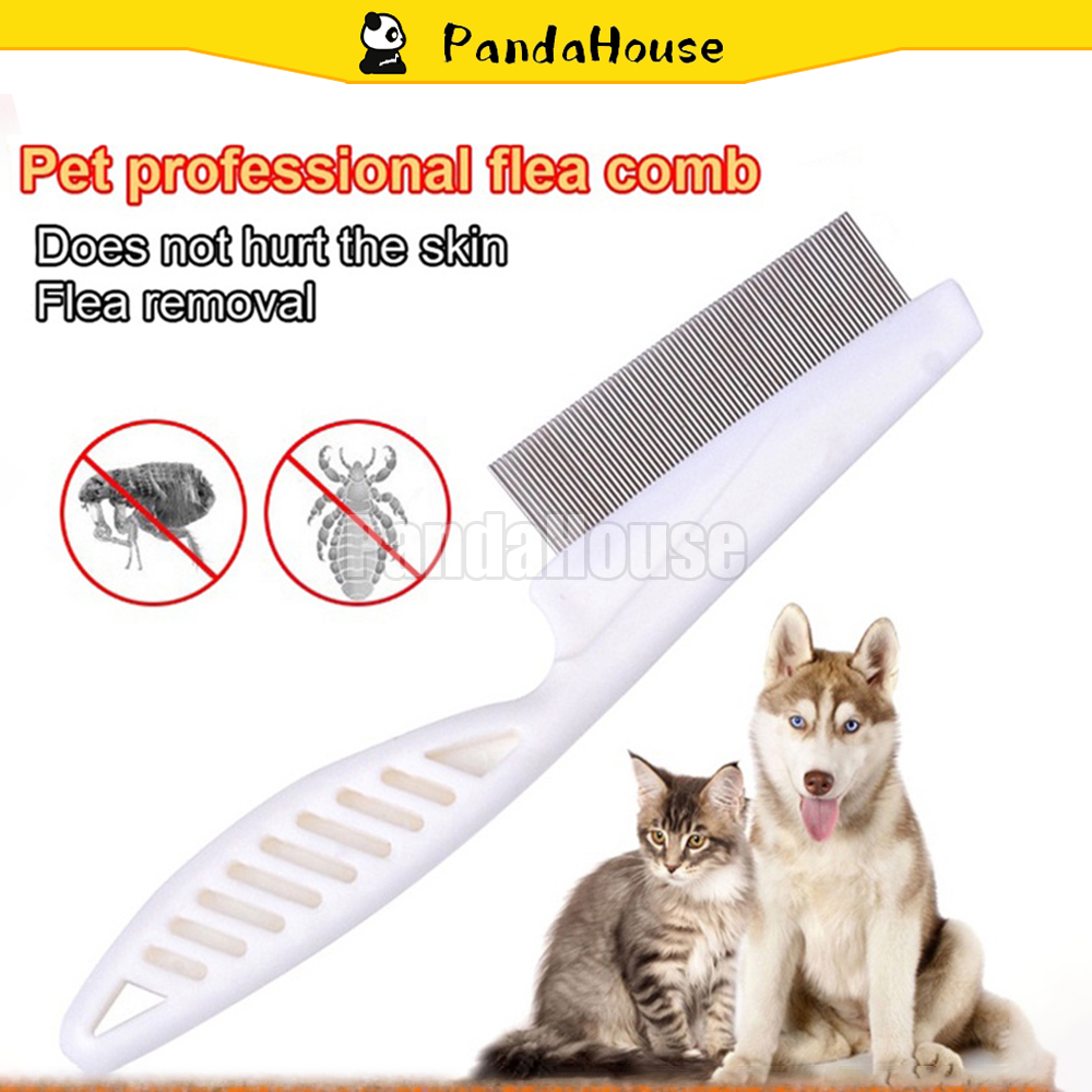 Dog Hair Brush for Tick and Flea Comb Super Dense Needle Brush Dog Hair ...