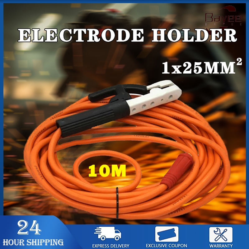 10 Meters Welding Cable original With Electrode Holder And Connector ...