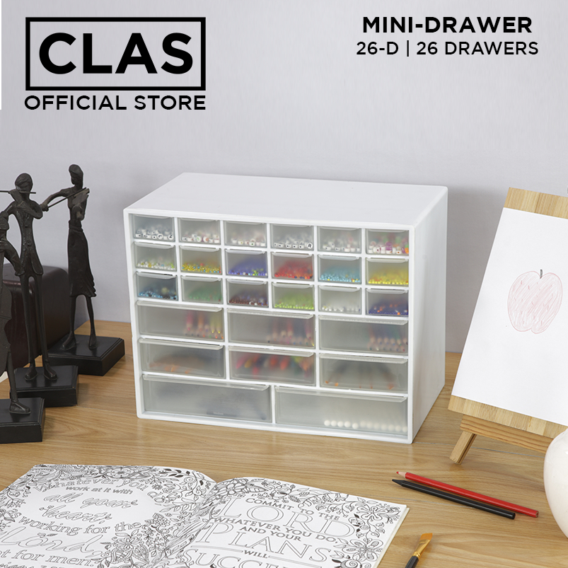 CLAS Mini Drawer 26D | Organizer your Desk, Small things, Office ...