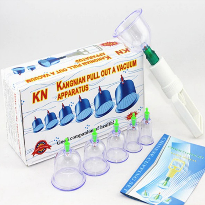 Kangnian Cupping Therapy Pull Out Vacuum Apparatus Cup Set | Shopee ...