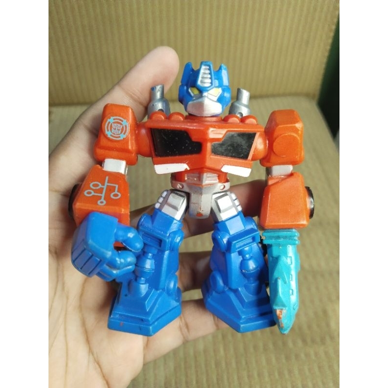 Playskool Heroes Transformers Rescue Bots Optimus Prime Imaginext ...