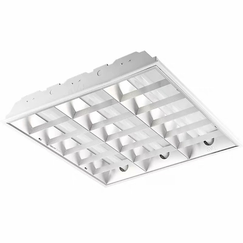 LOUVER HOUSING WHIT T8 LED TUBE LIGHT LED Ceiling Grille Lamp OFFICE ...