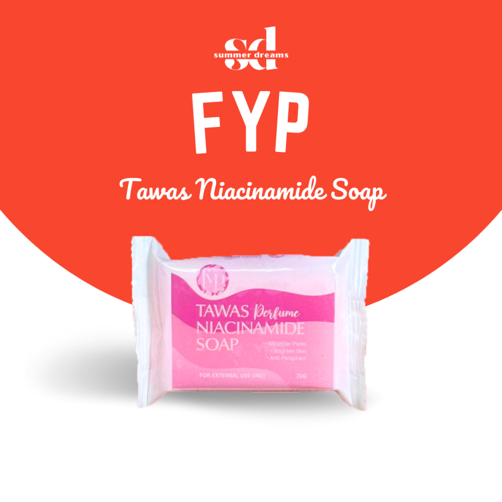 FYP Tawas Perfume Niacinamide Soap 70g | Shopee Philippines