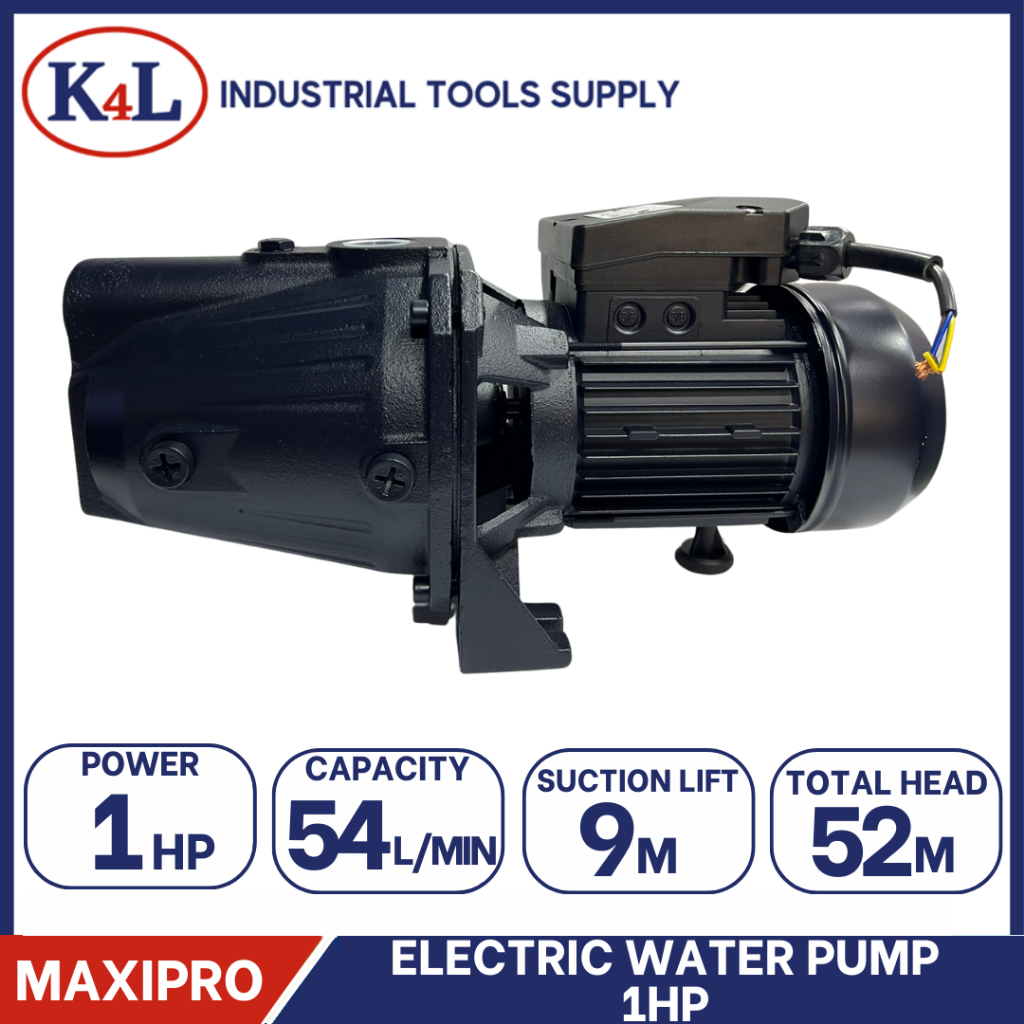 Maxipro Electric Jet Waterpump 1HP | Shopee Philippines