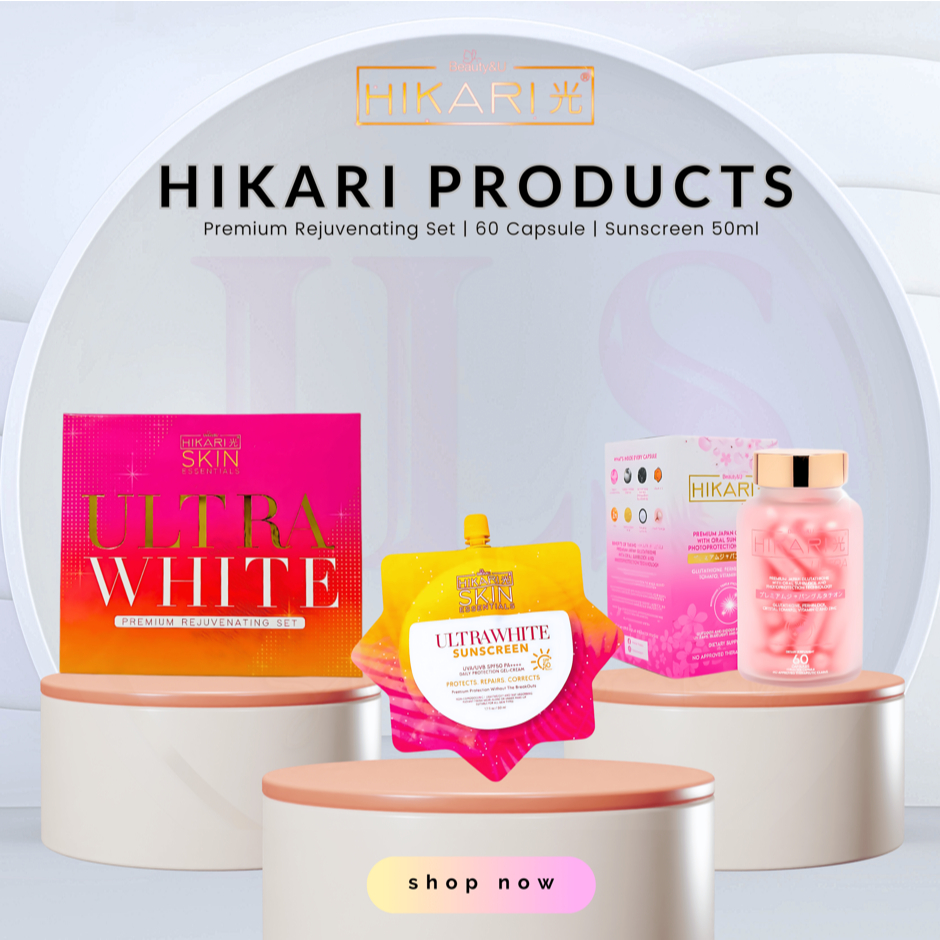 HIKARI Ultra White Premium Rejuvenating Set | Glutathione Beauty ...
