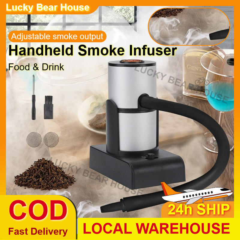 kitchen smoking gun handheld Smoke Infuser Western food lid Molecular ...