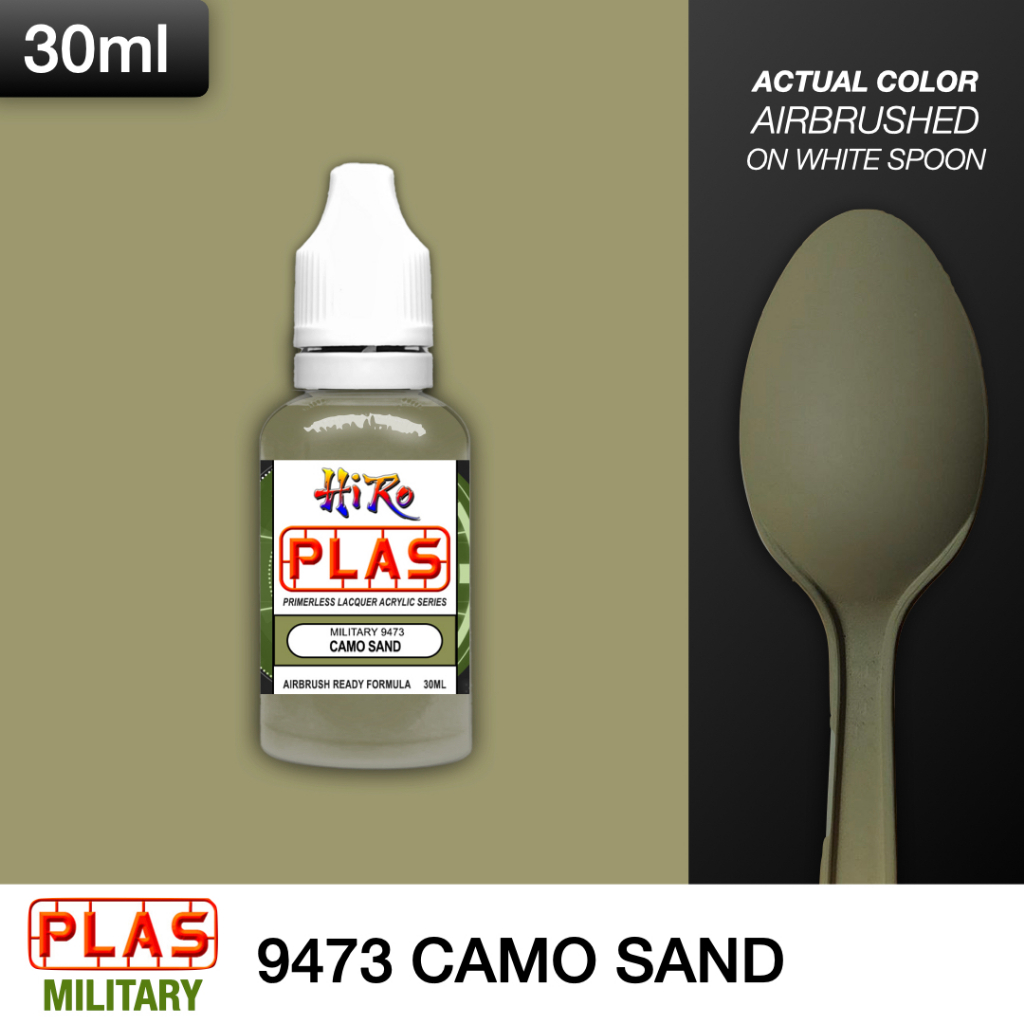 PLAS Military Colors 30ml (Flat Airbrush Ready Lacquer Paint) | Shopee ...