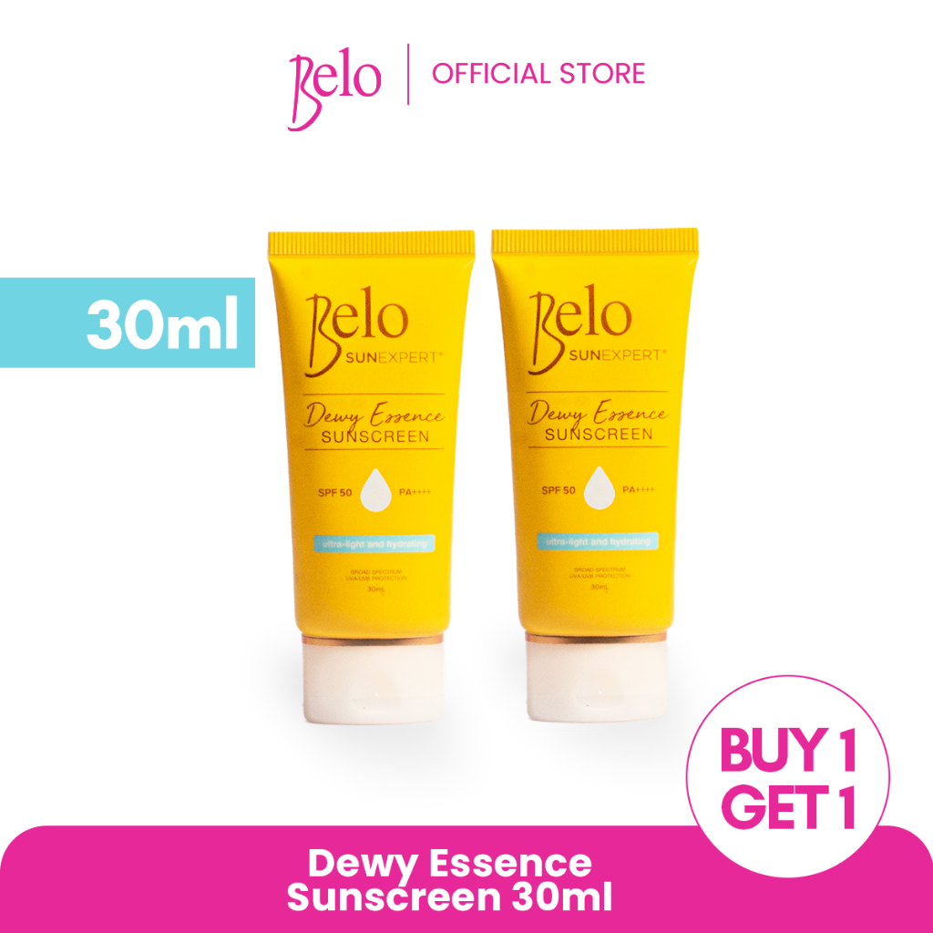 Belo SunExpert Dewy Essence Sunscreen SPF50 30mL BUY 1 TAKE 1 | Shopee ...