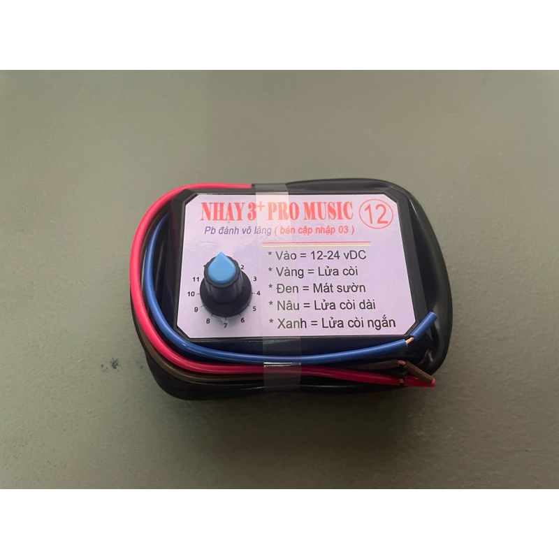 12 SONG PRE-PROGRAMMED (12V-24V) MUSICAL HORN RELAY UNIVERSAL | Shopee ...